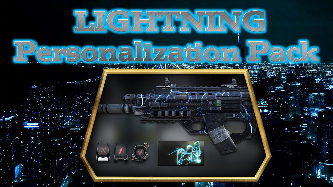 Call Of Duty: Advanced Warfare - "LIGHTNING" Personalization Pack ...