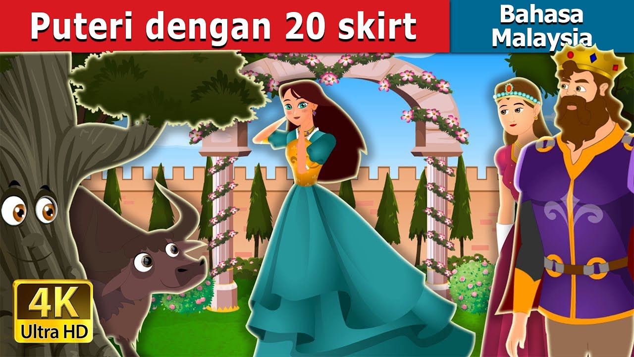 Puteri dengan 20 skirt | Princess with 20 skirts in Malaysian ...
