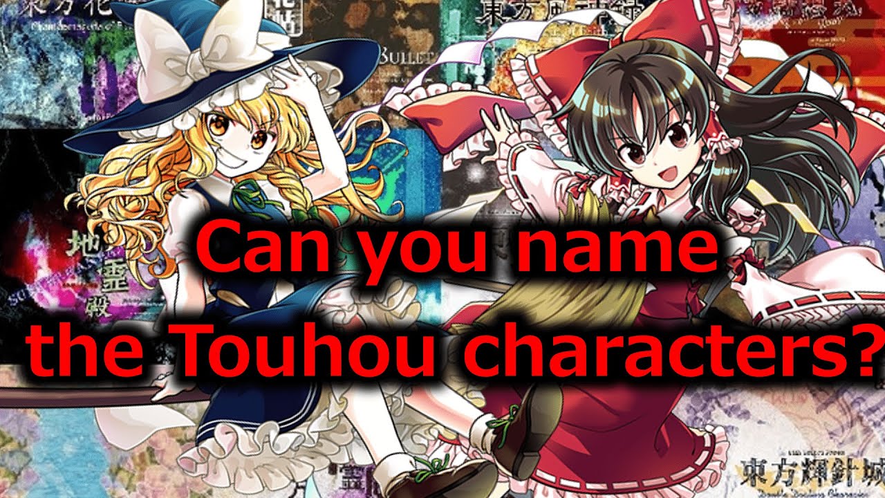 Can you name the Touhou characters? #touhou #touhouproject #animals # ...