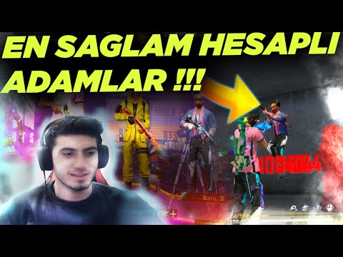 EN İYİ HESAPLARA SAHİP OYUNCULARLA KARŞILAŞTIK ! FULL ESKİ SEÇKİNLİ HESAPLAR #FREEFIRE #FREEFIREGAME