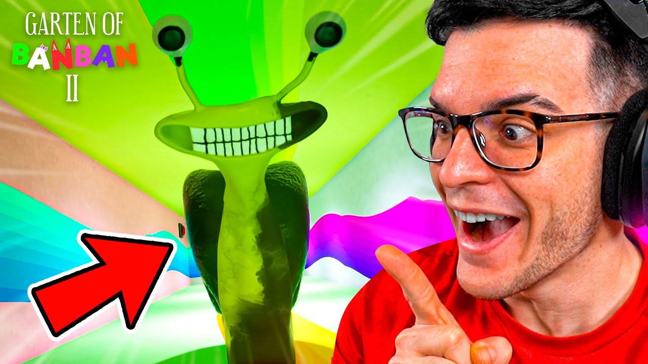 EL CARACOL NOS ATACA en Garten of BanBan 2 🐌 (Parte 3) - YouTube