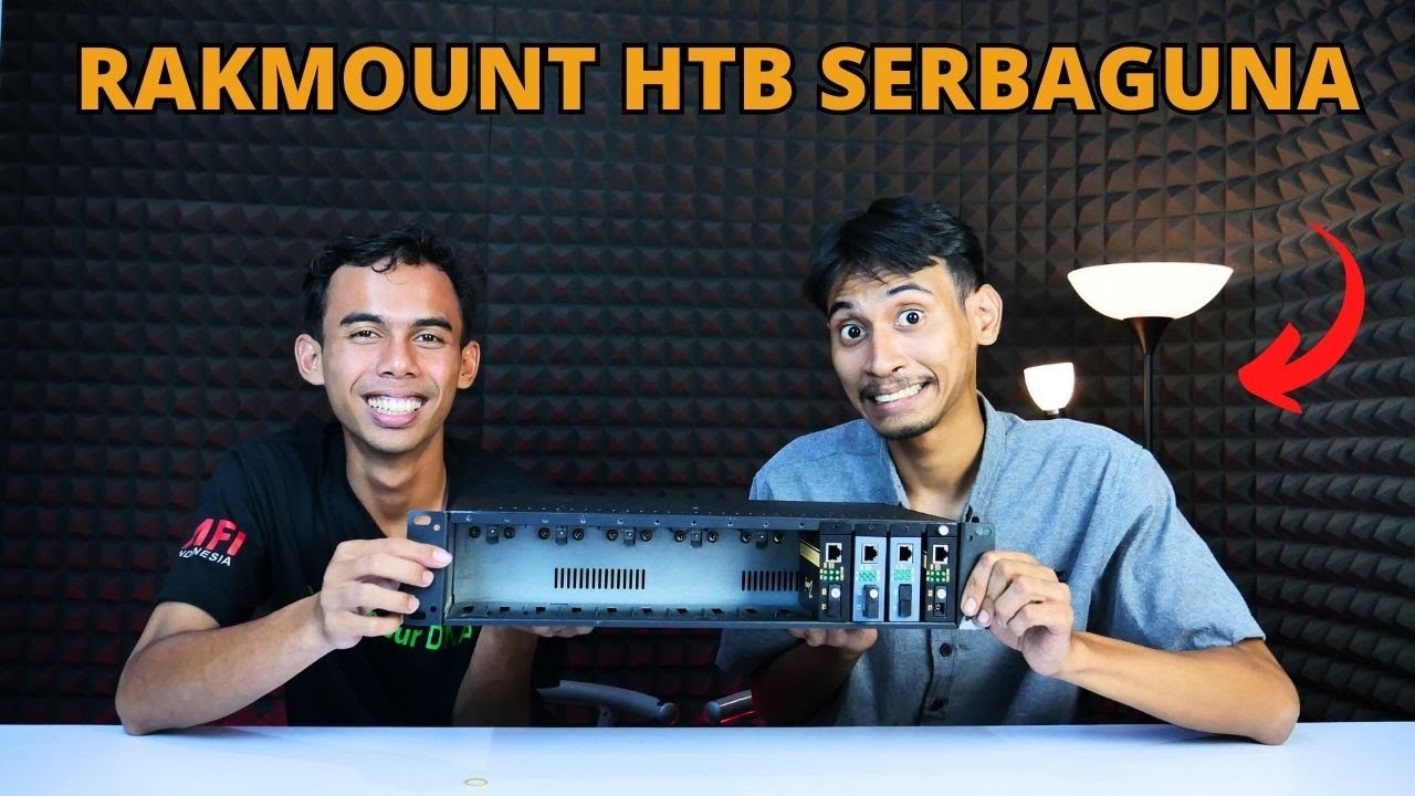 WAJIB PUNYA INI !!! RACKMOUNT MEDIA CONVERTER HTB - YouTube