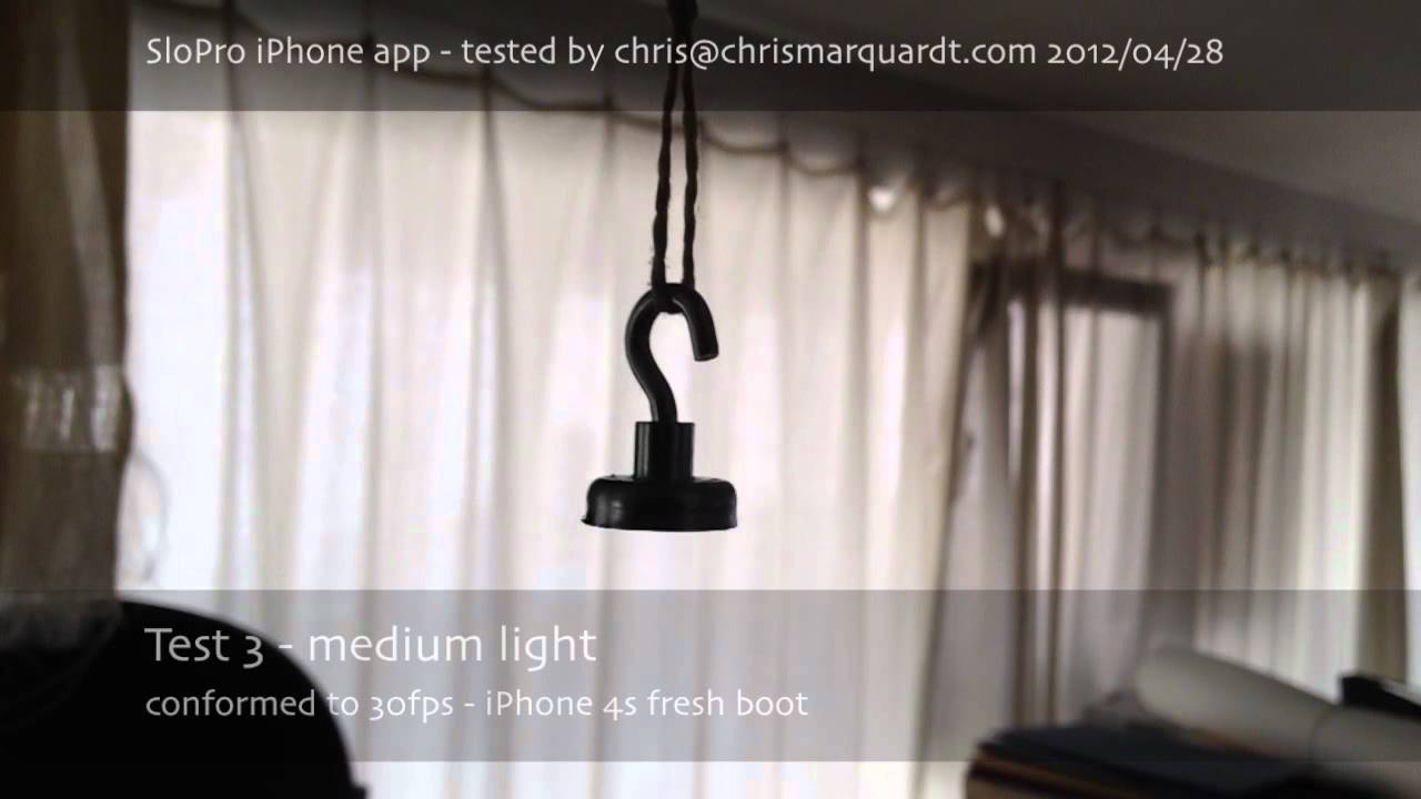 SloPro iPhone app FCPX conform - tested by Chris Marquardt - YouTube