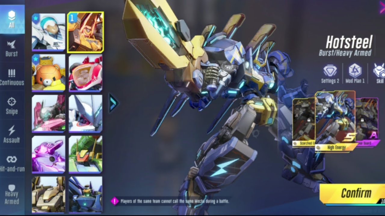 Solo ~ High Energy Hotsteel Highlight | Super Mecha Champions - YouTube