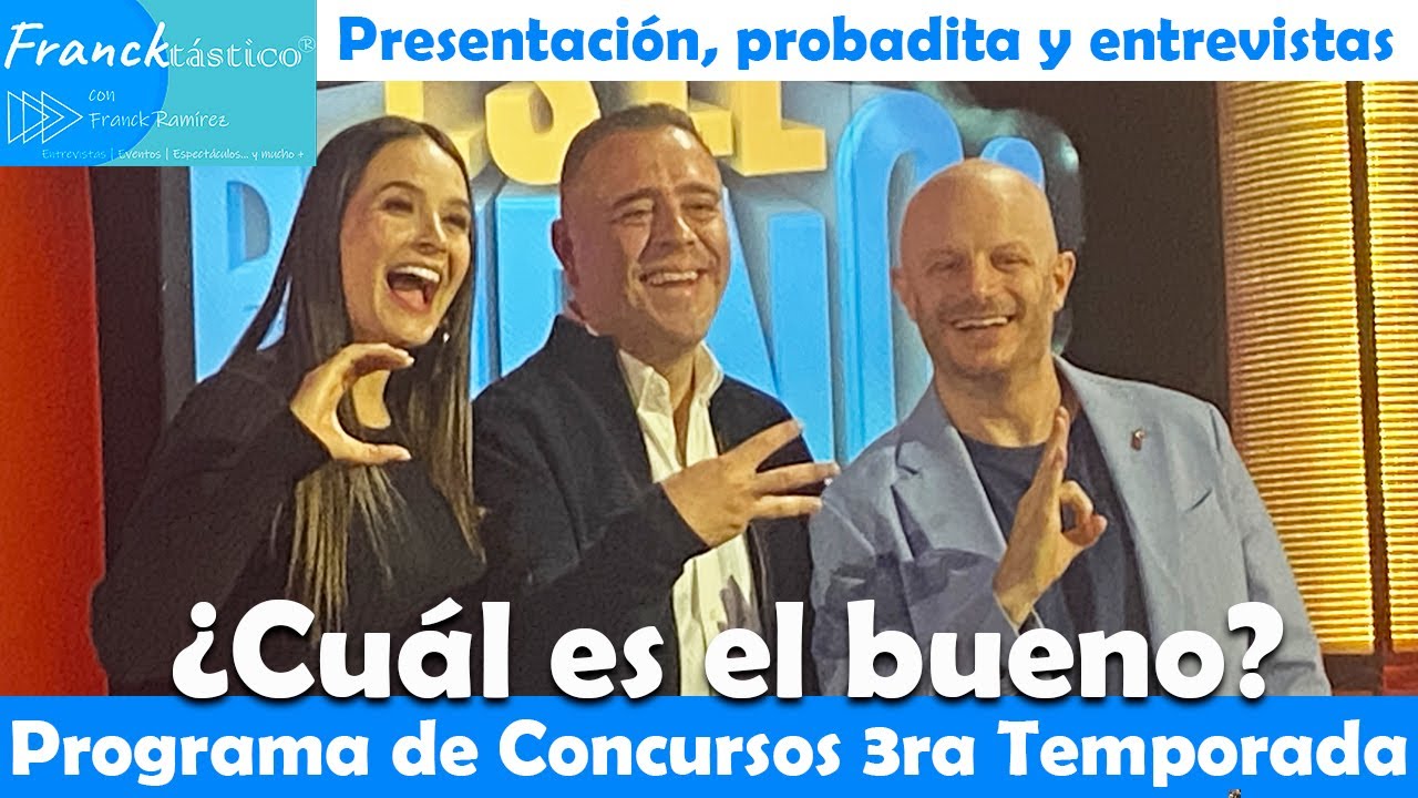 🤔Inicia FACUNDO Programa CUAL ES EL BUENO temporada 3 show d concursos ...