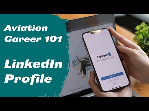 Aviation Career Prep 101: Creating a LinkedIn Profile - YouTube