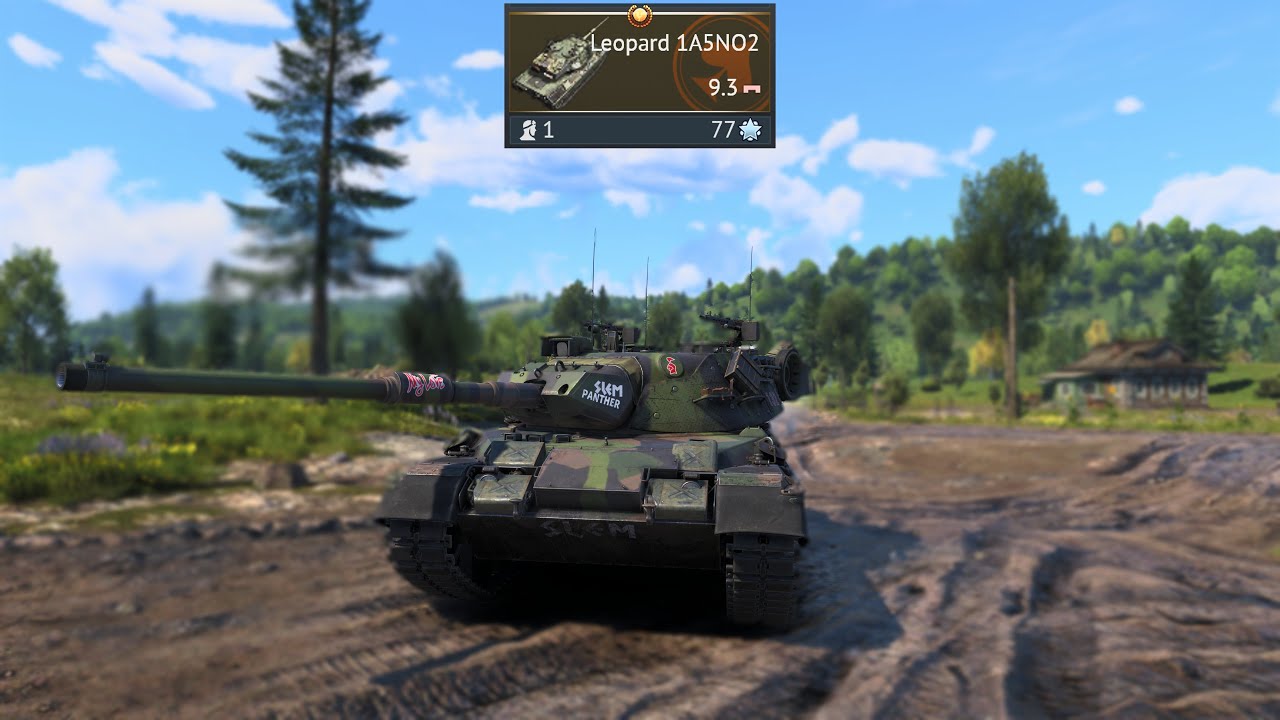 Leopard 1A5NO2 - 9.3 Suecia | War Thunder - YouTube
