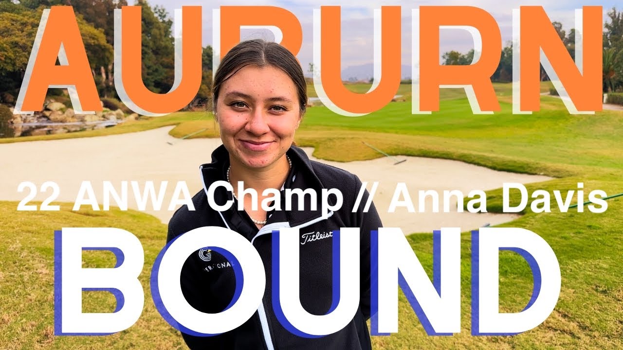 Interviewed: Anna Davis of Auburn Women's Golf - YouTube