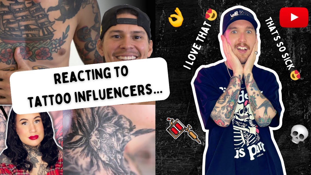 Reacting To Tattoo Influencer’s Tattoos #2- Treacle Tatts & Kirk Fagan ...