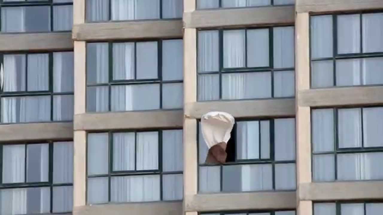 Wind Raging in an Open Window - YouTube