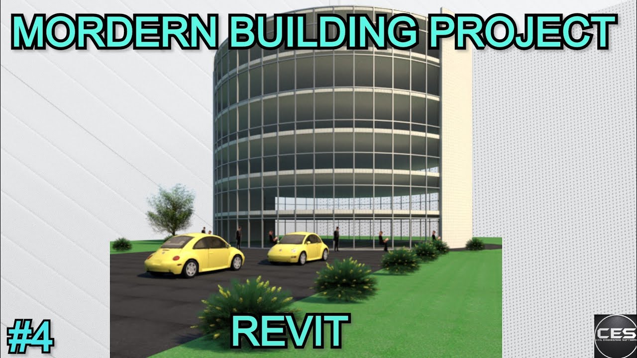 Revit Complete Project | Modern house in Revit Complete Tutorial #4 ...