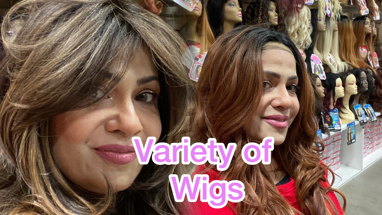 Never seen so much of variety of wigs .Amazing collection of pure and ...