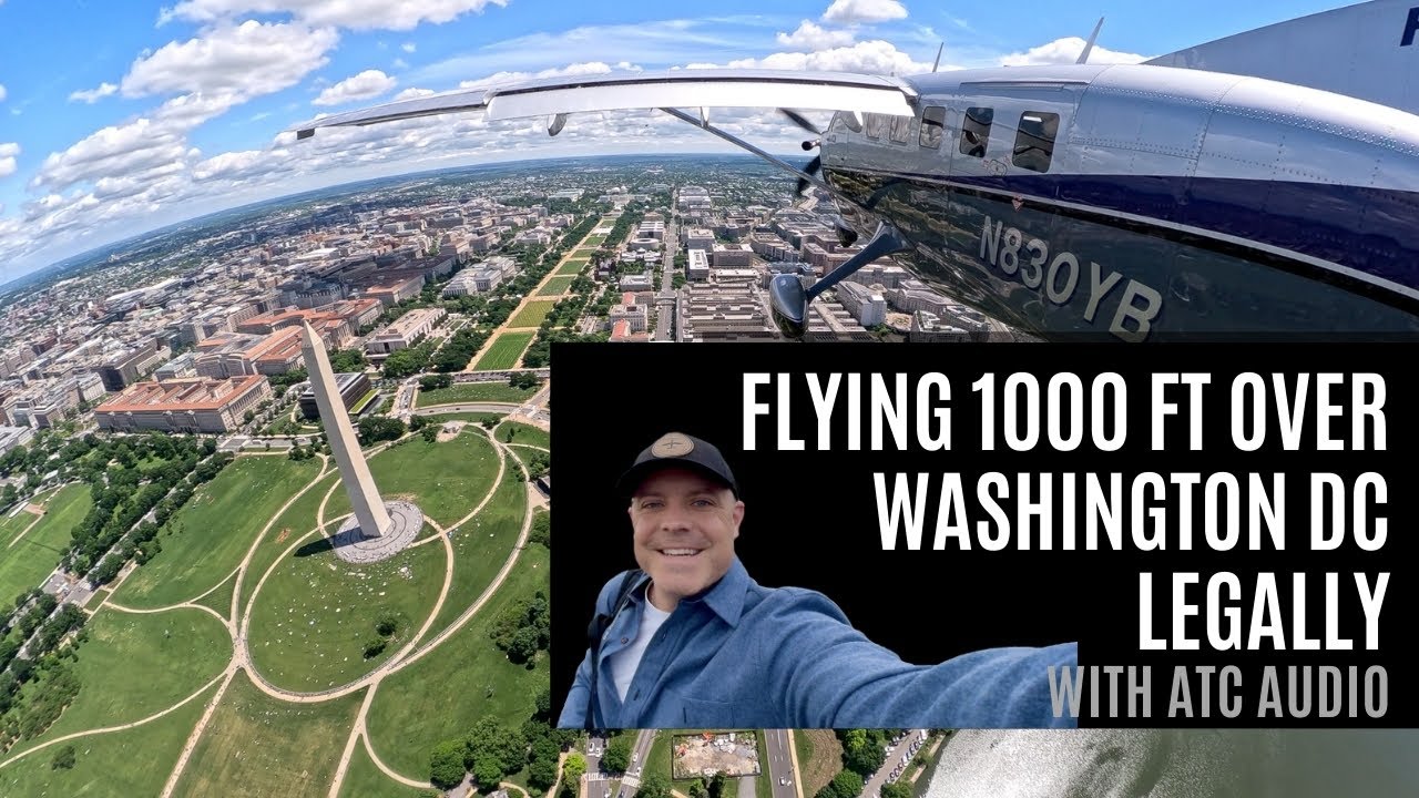Flying over the most RESTRICTED airspace in the world! AOPA Washington ...