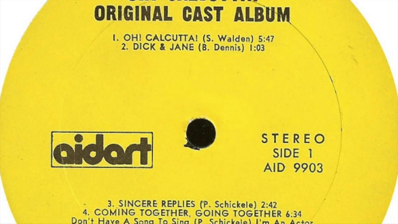 Original Cast - Oh! Calcutta! - YouTube