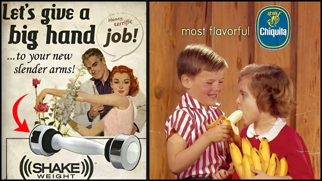 50 Bizarre Vintage Ads That Leaves You Speechless - YouTube