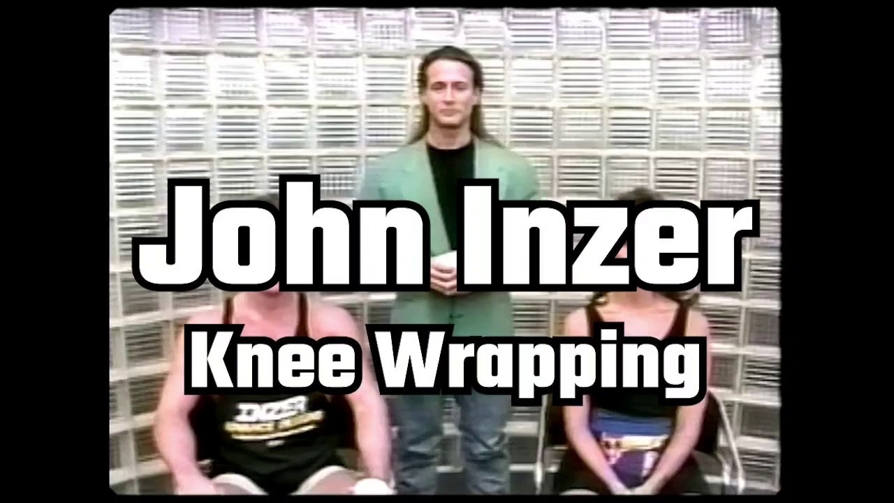 John Inzer | How to wrap your knees - YouTube