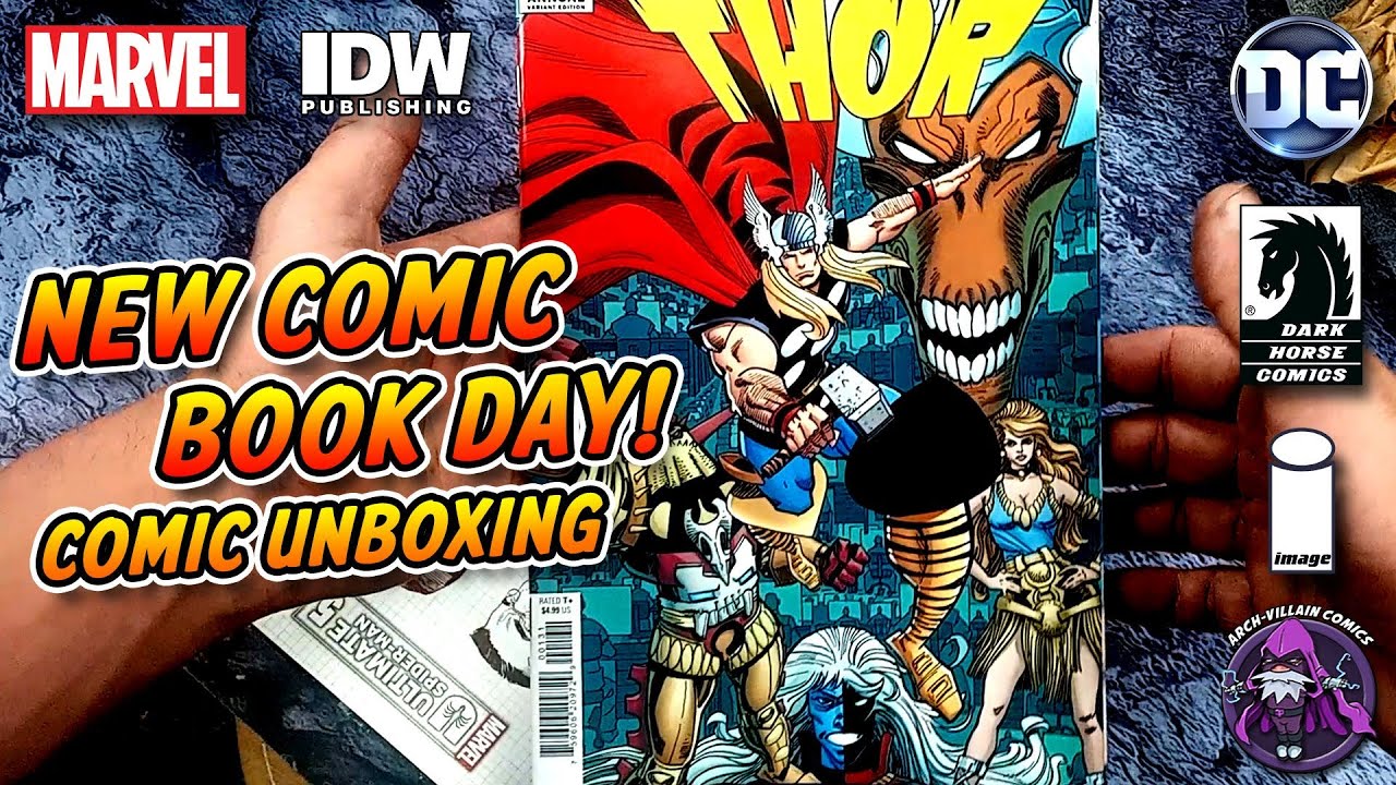 New COMIC BOOK Day - Marvel & DC Comics Unboxing July 17, 2024 - New ...