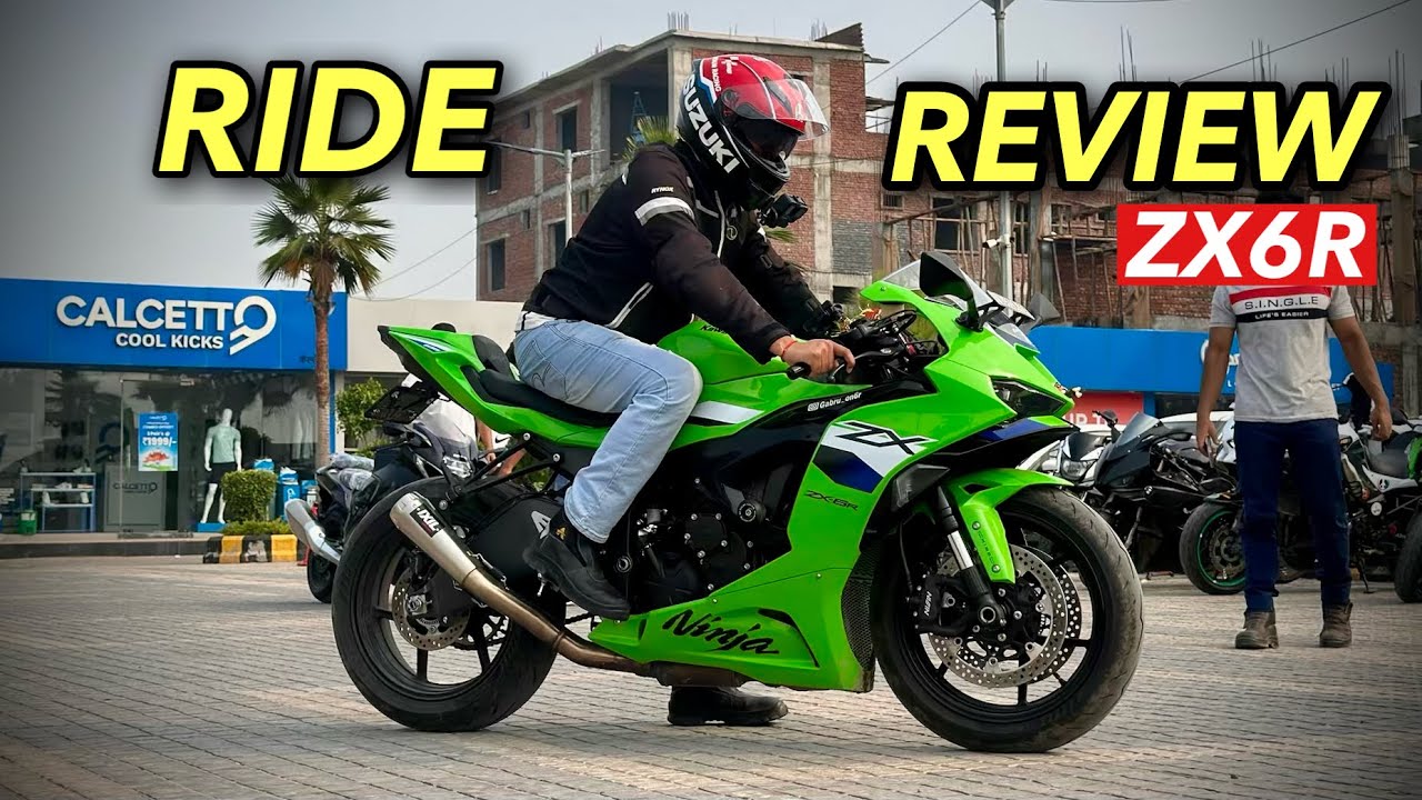 2025 KAWASAKI ZX6R HARD & FAST RIDE REVIEW | PERFORMANCE TEST - YouTube