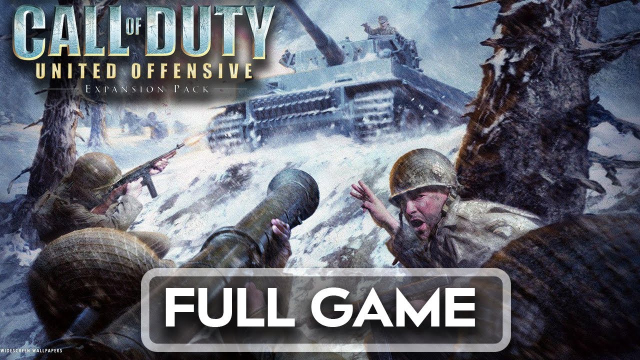 CALL OF DUTY UNITED OFFENSIVE Full Campaign Walkthrough Gameplay No ...