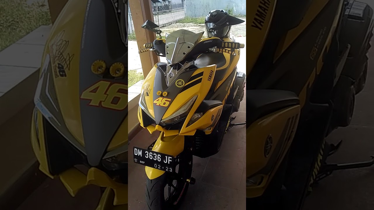 Modifikasi simple aerox 155 - YouTube