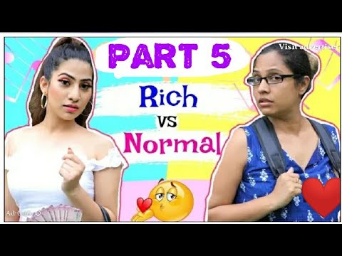 RICH vs NORMAL GIRL Part-5 Ft. Shruti arjun anand - YouTube