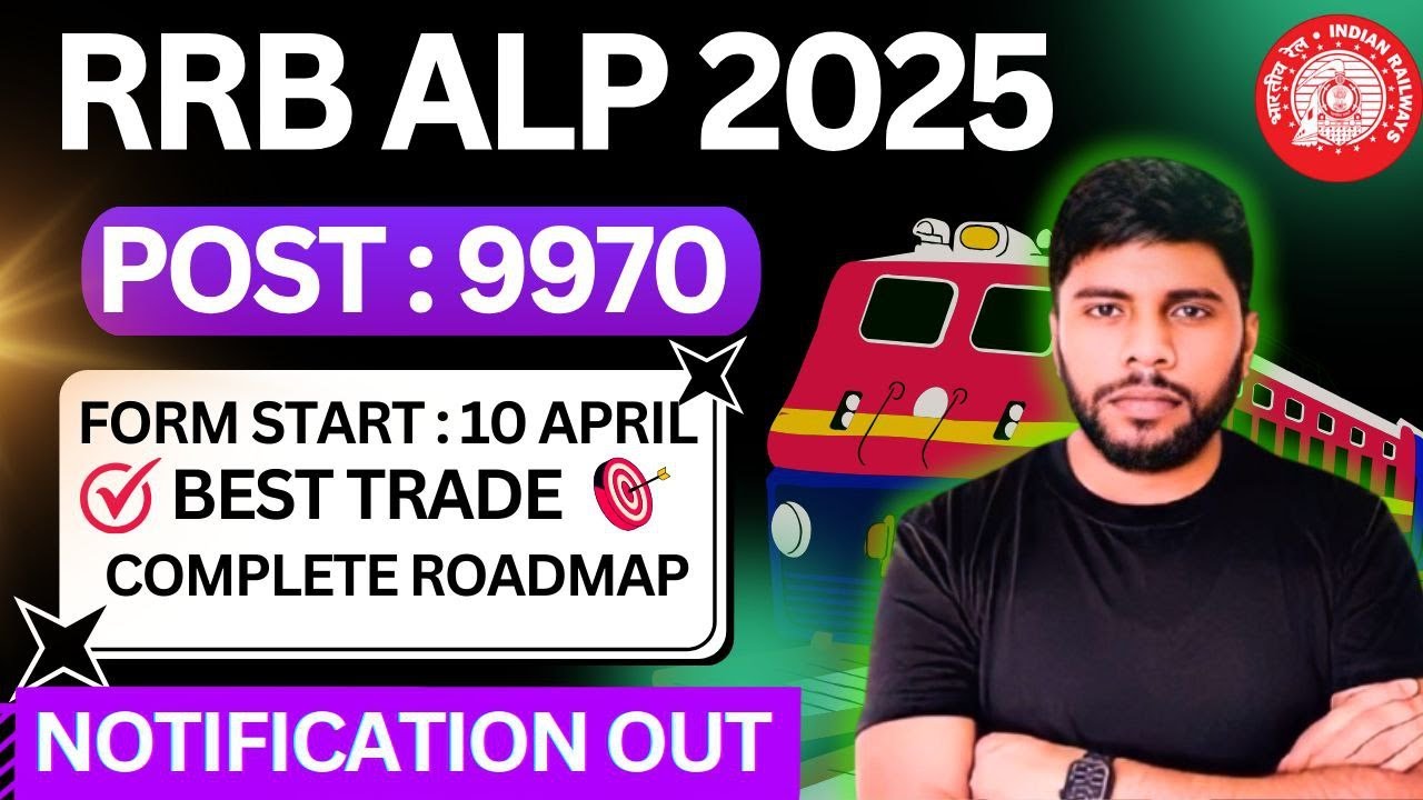 RRB ALP New Vacancy 2025 | Total Post 9970 | Best Trade, syllabus ...