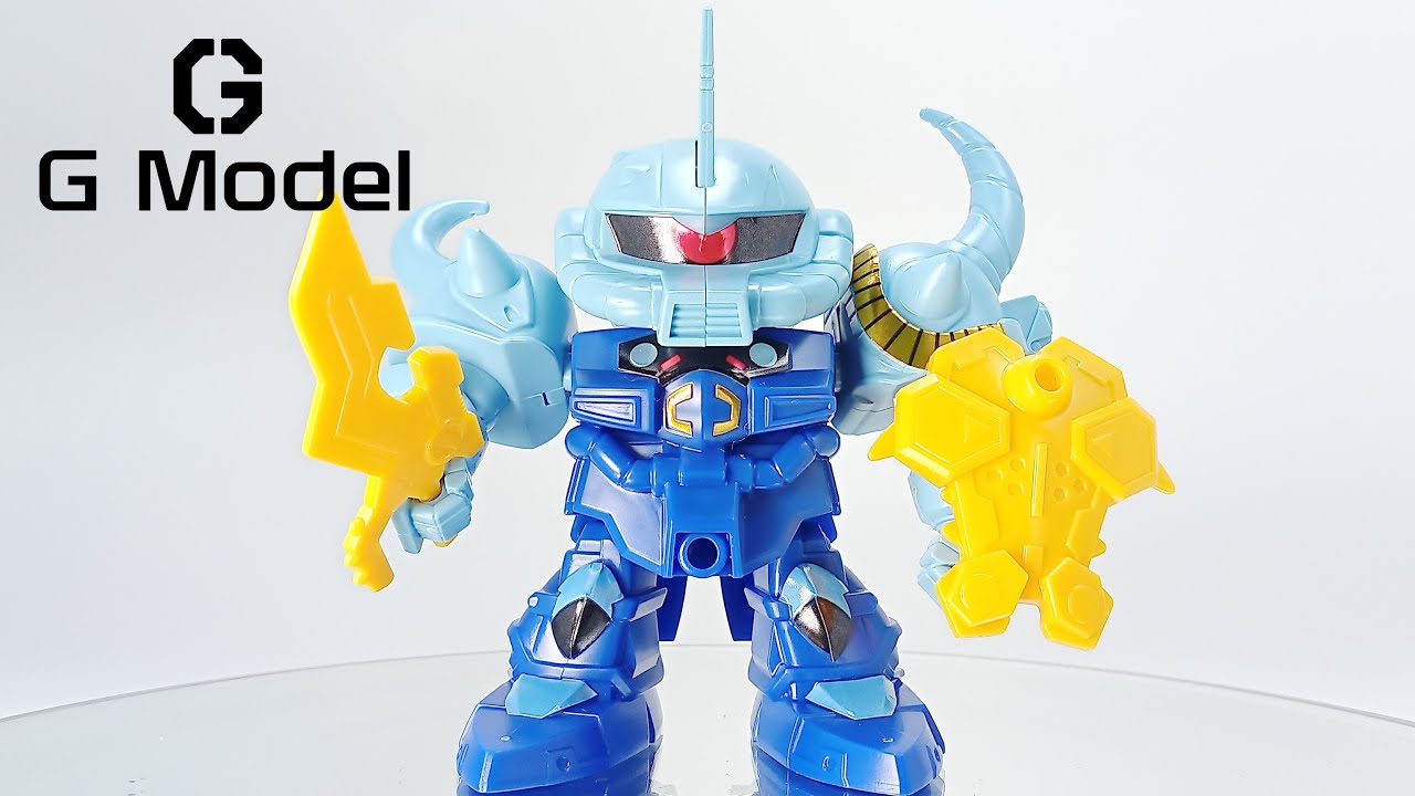 SD Gundam Force No.08 - Grappler Gouf - YouTube