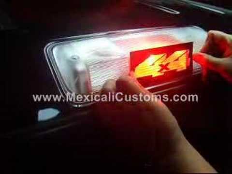 Third Brake Light Decal Cover Installation - YouTube