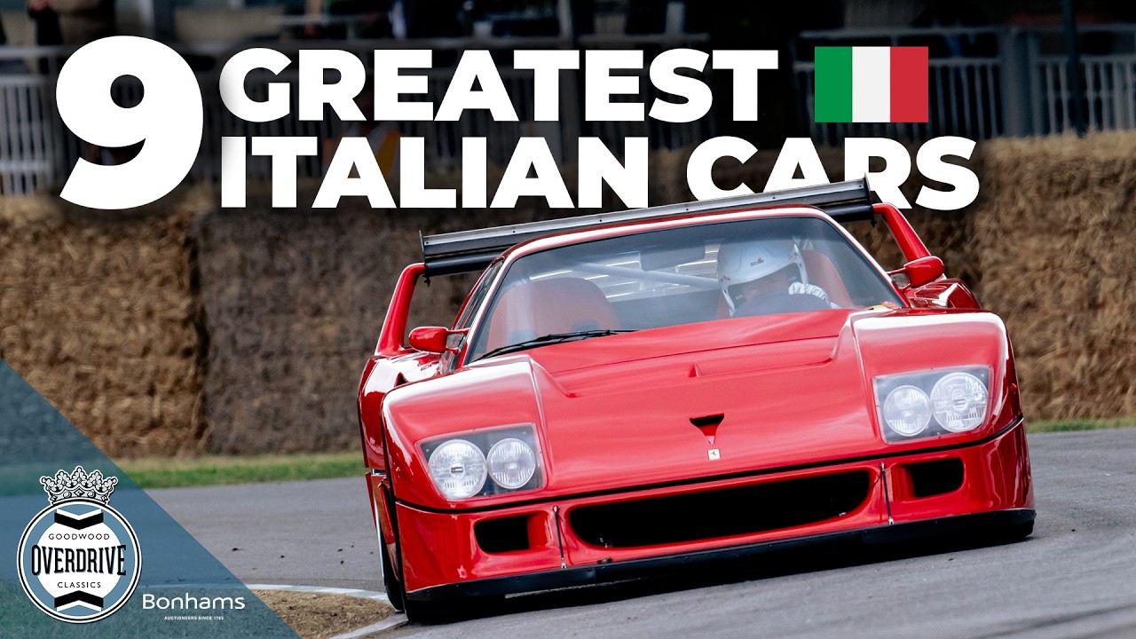 9 greatest Italian cars of all time - YouTube