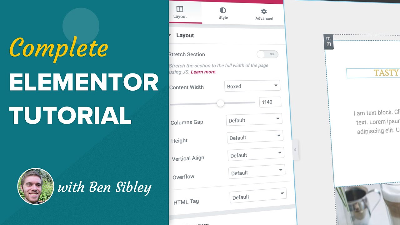 Elementor Tutorial How To Use The Elementor Page Builder Plugin YouTube Elementor Tutorial How To Use The Elementor Page Builder Plugin YouTube