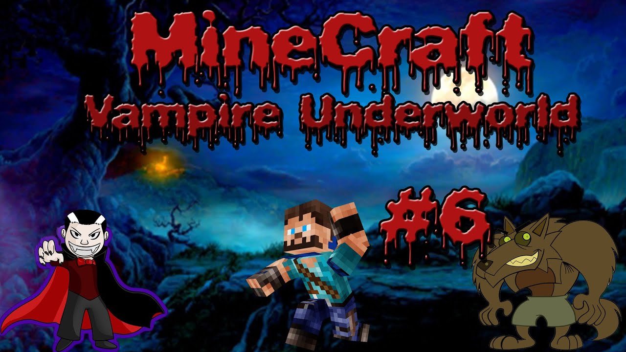 Minecraft| Vampire Underworld| Ep. 6| Zombie, Werewolf, Vampire ...