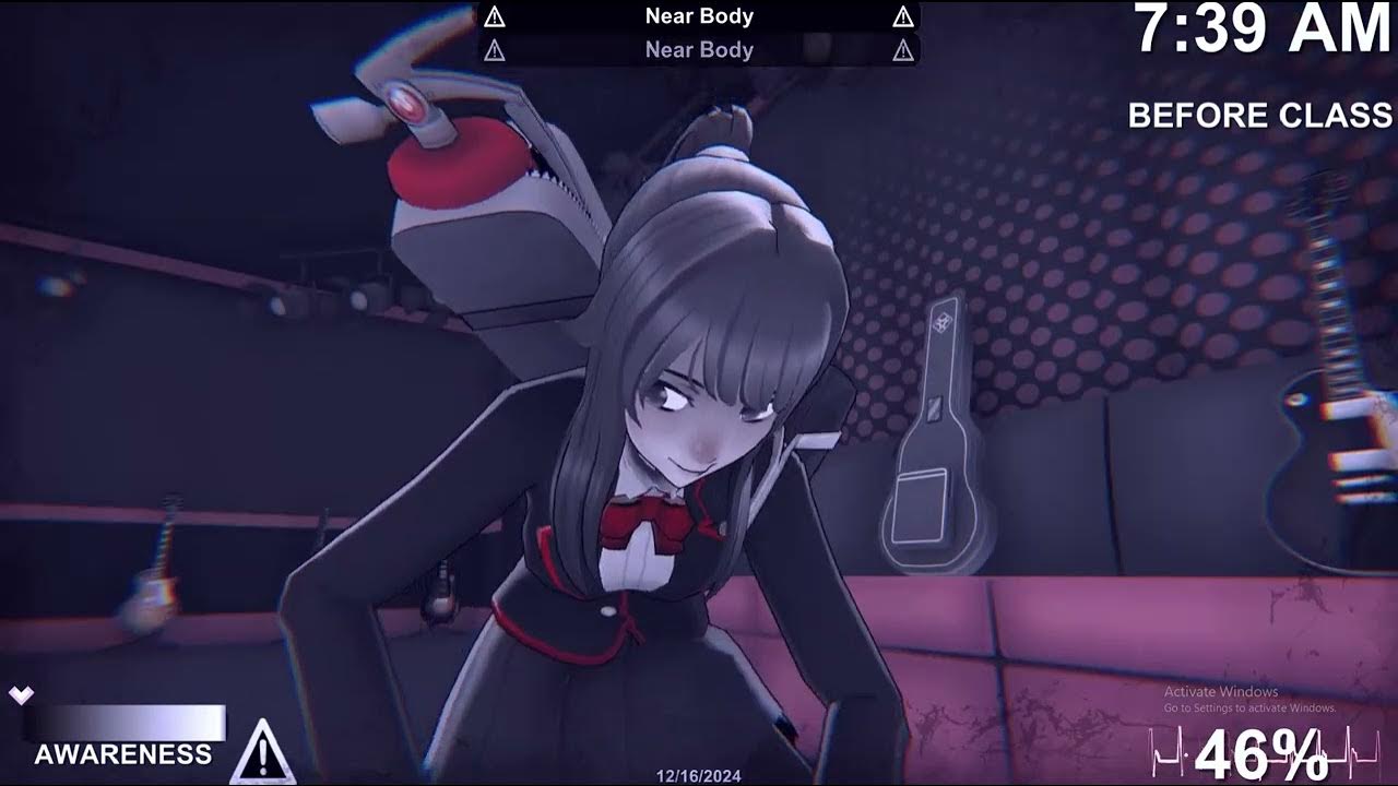 Eliminating Everybody In Mission Mode - Yandere Simulator - YouTube