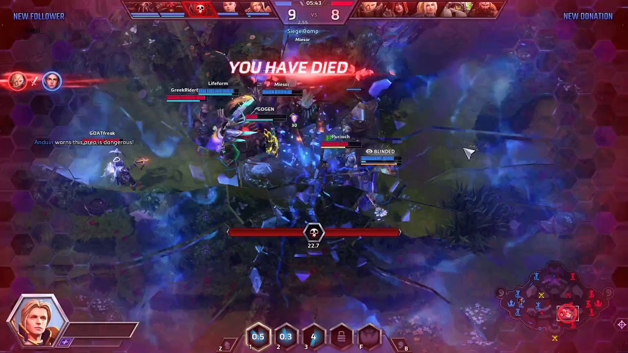 Heroes of the Storm - Anduin - Full game - YouTube