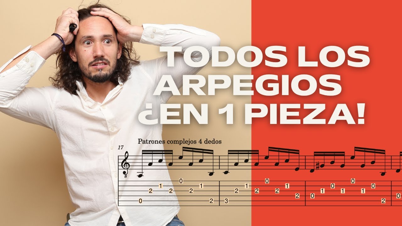 Domina los ARPEGIOS en GUITARRA con esta pieza mágica 🪄 - YouTube