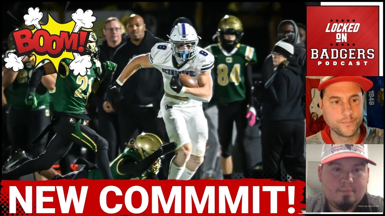 Emmett Bork commits to the Wisconsin Badgers! He's a big-time weapon ...