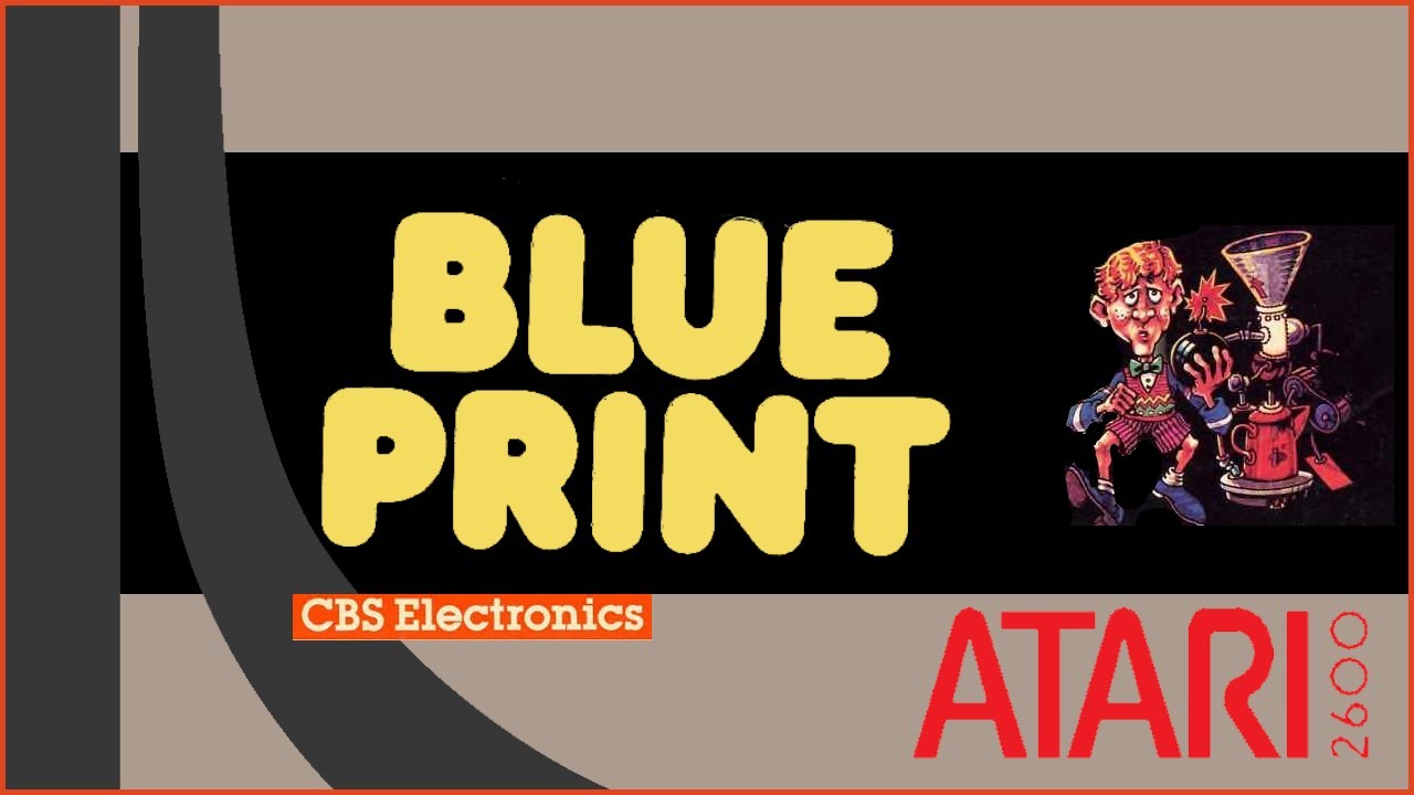 Blueprint CBS for Atari 2600 (gameplay) - YouTube