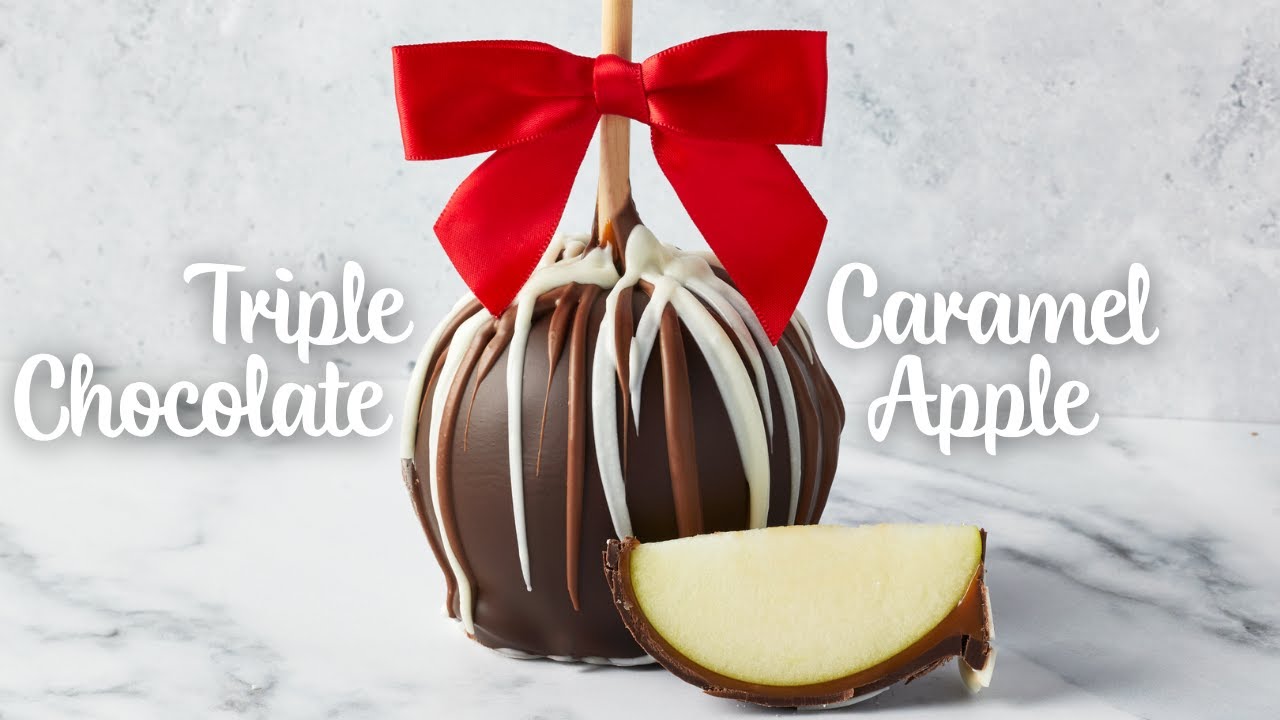 Triple Chocolate Caramel Apple - Fresh, Gourmet Chocolates & Gifts by ...