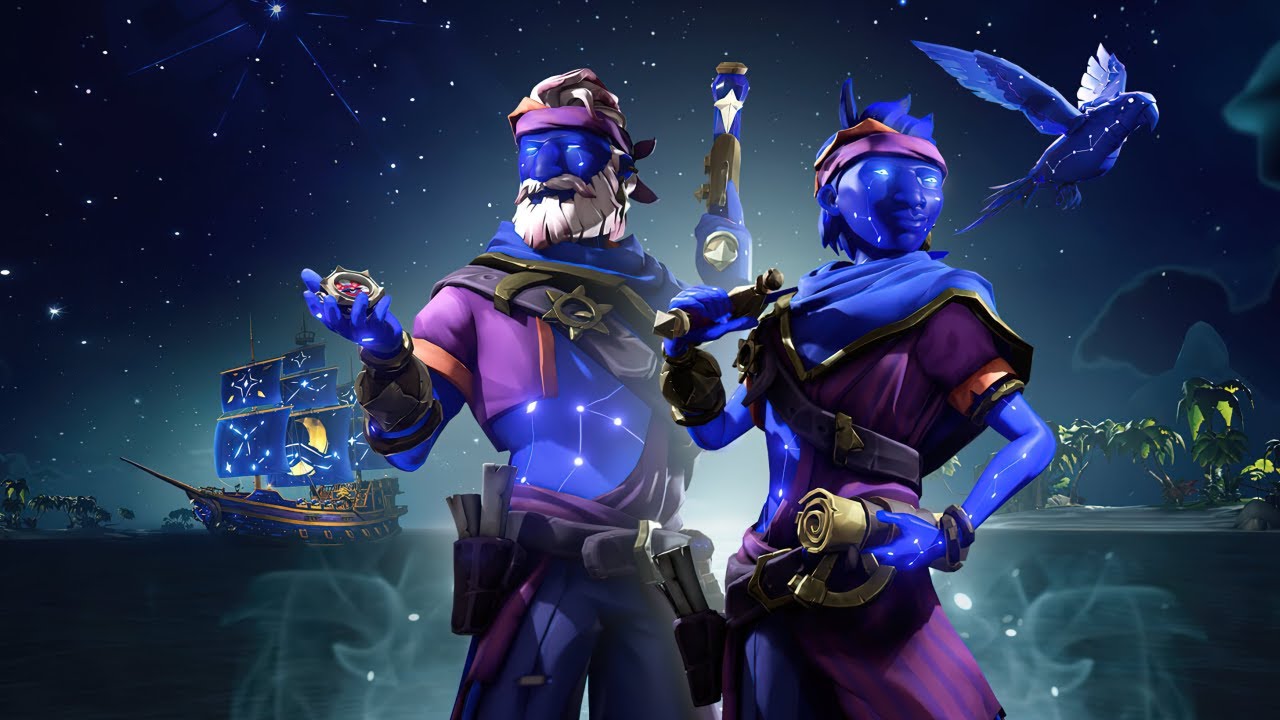 Sea of Thieves Lodestar cosmetics quick look of mine at - YouTube