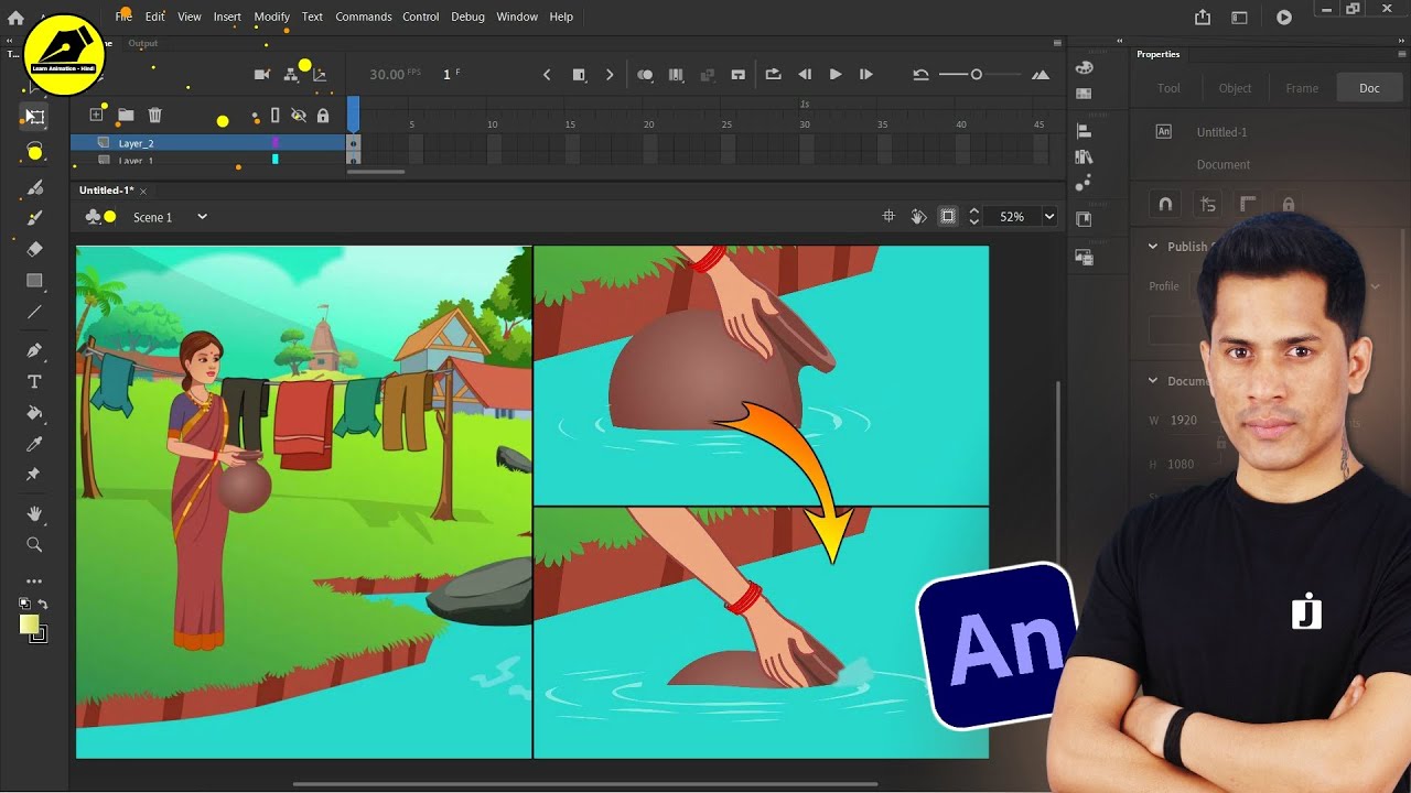 Water Fill Animation | Make Animated Videos For Youtube | 2D Animation ...