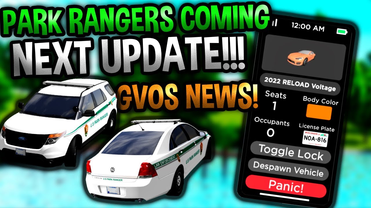NEW PARK RANGERS JOB AND GVOS COMING NEXT UPDATE?!?! | Greenville ...