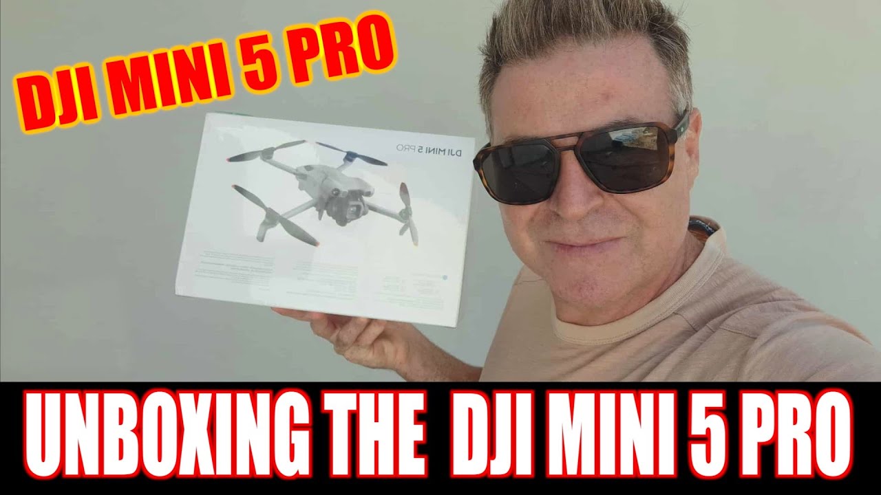 DJI MINI 5 PRO UNBOXING - YouTube