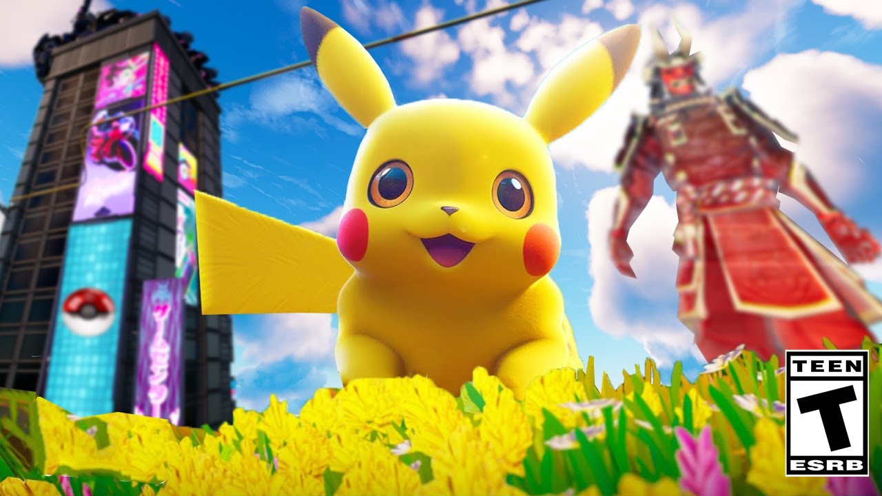 BIENVENIDO a FORTNITE PIKACHU! 😱💥 - YouTube