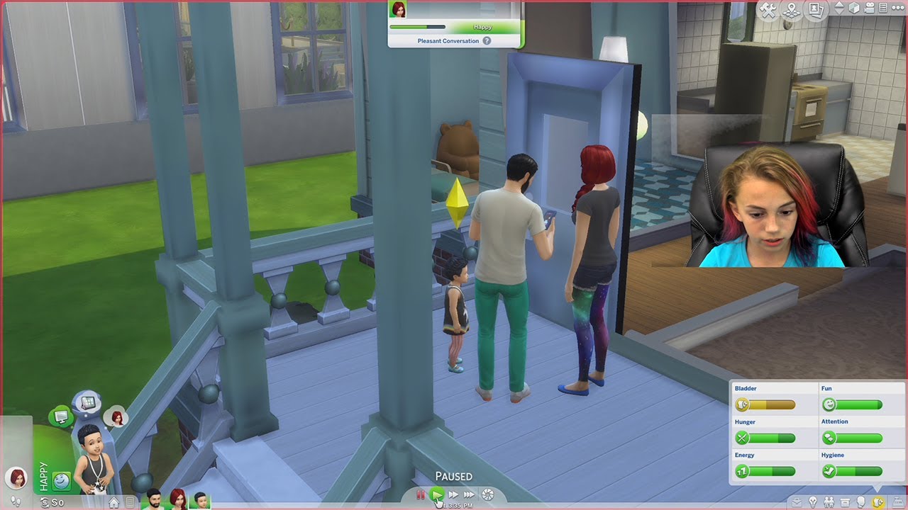Aurora Is A Creep! | The SIMS4 EP-15 | Gaming With Kayla Davis - YouTube