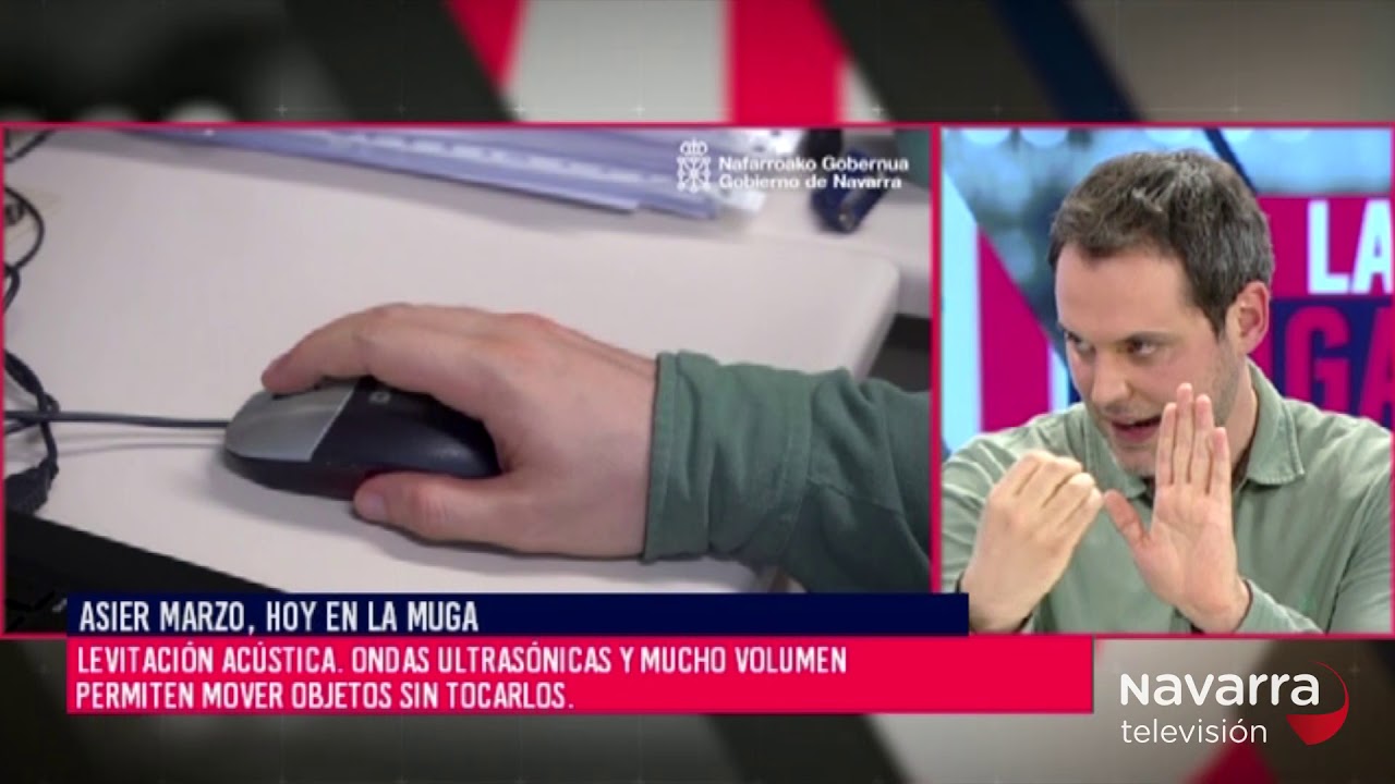 Asier Marzo experimenta en 'La Muga' con levitación acústica - YouTube