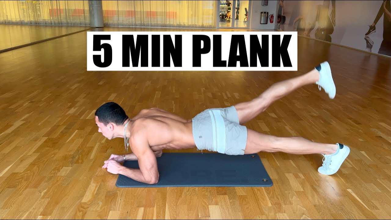 5-Minute Plank Workout for a Stronger Core - YouTube