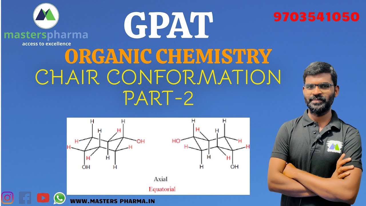 Chair Conformation / How to predict axial equatorial hydrogen's # ...