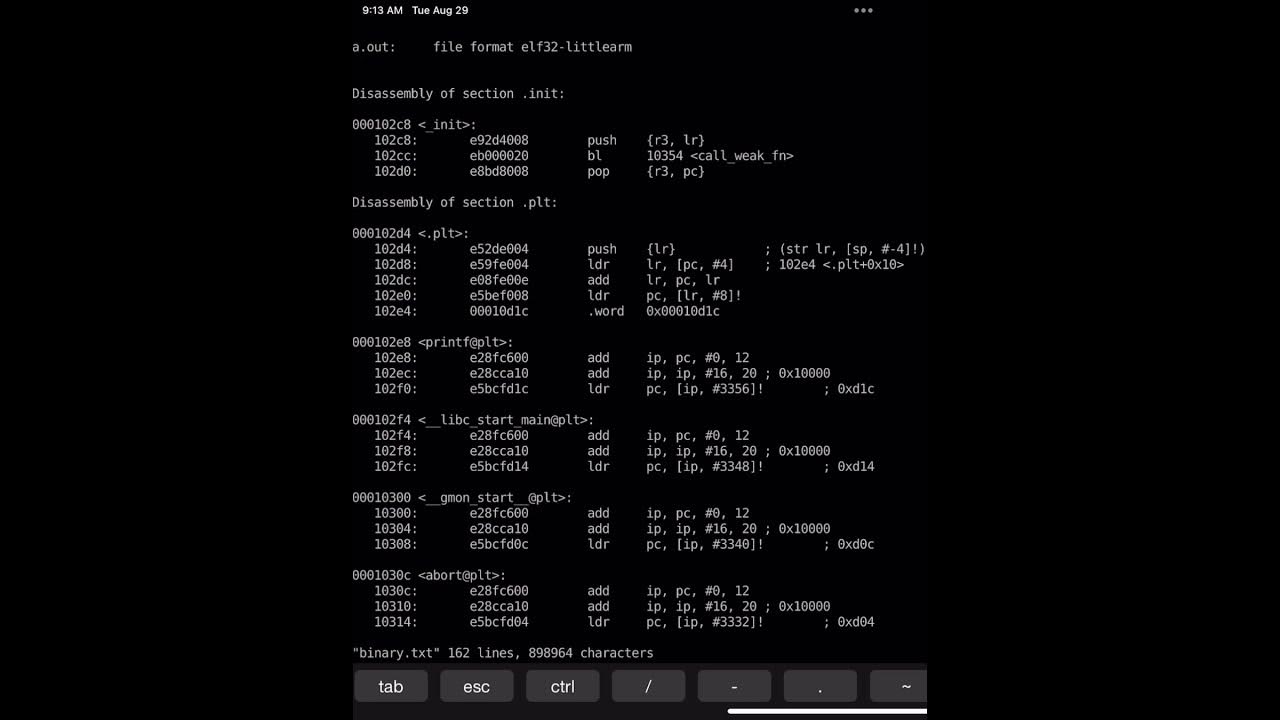 Using Objdump To See Assembly Code Youtube