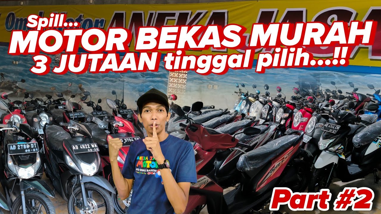 SPILL MOTOR MURAH CUMA 3 JUTAAN, Part #2 - motor bekas murah - ANEKA ...
