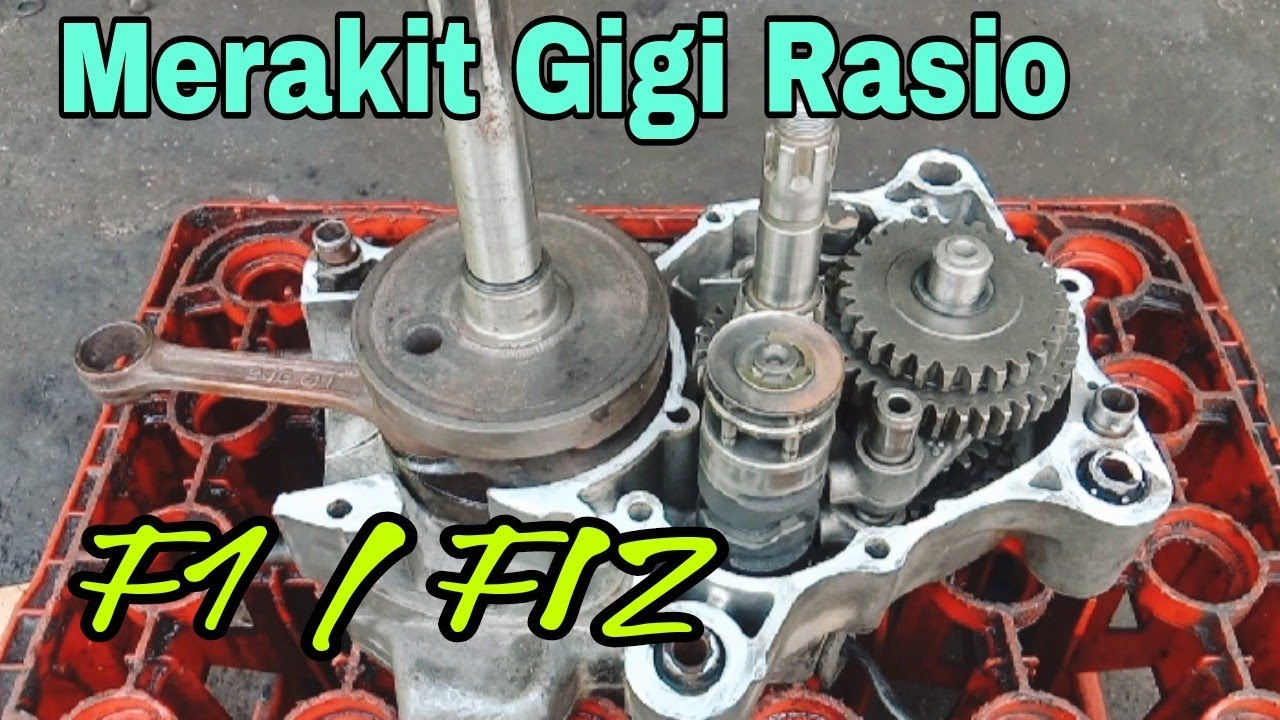 Merakit Gigi Rasio Yamaha FIZ /FIZ R @asmchannel1505 - YouTube