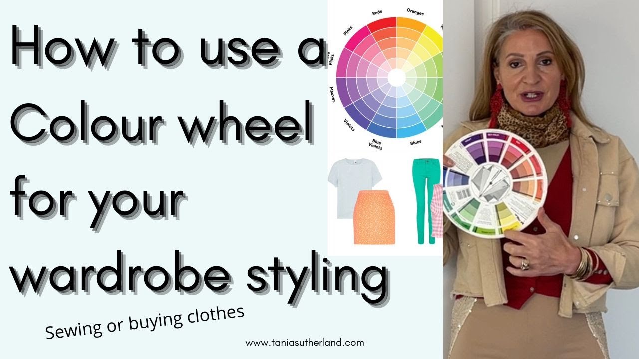 How to use a Colour wheel for your wardrobe styling - YouTube